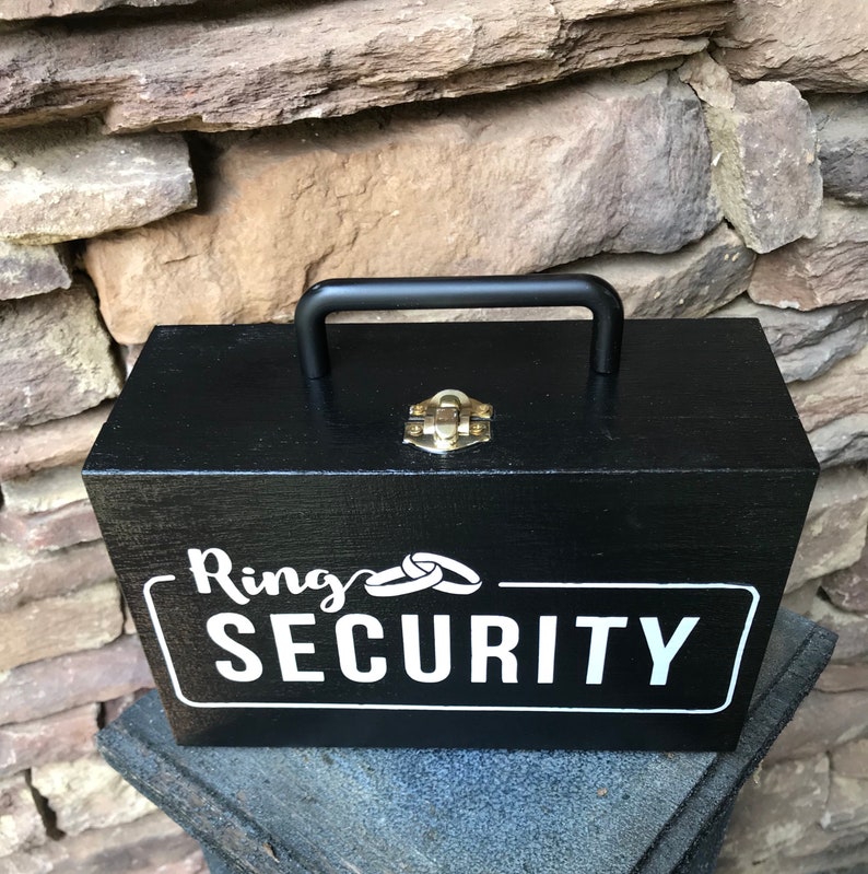 Ring Security Ring Bearer Case - Etsy