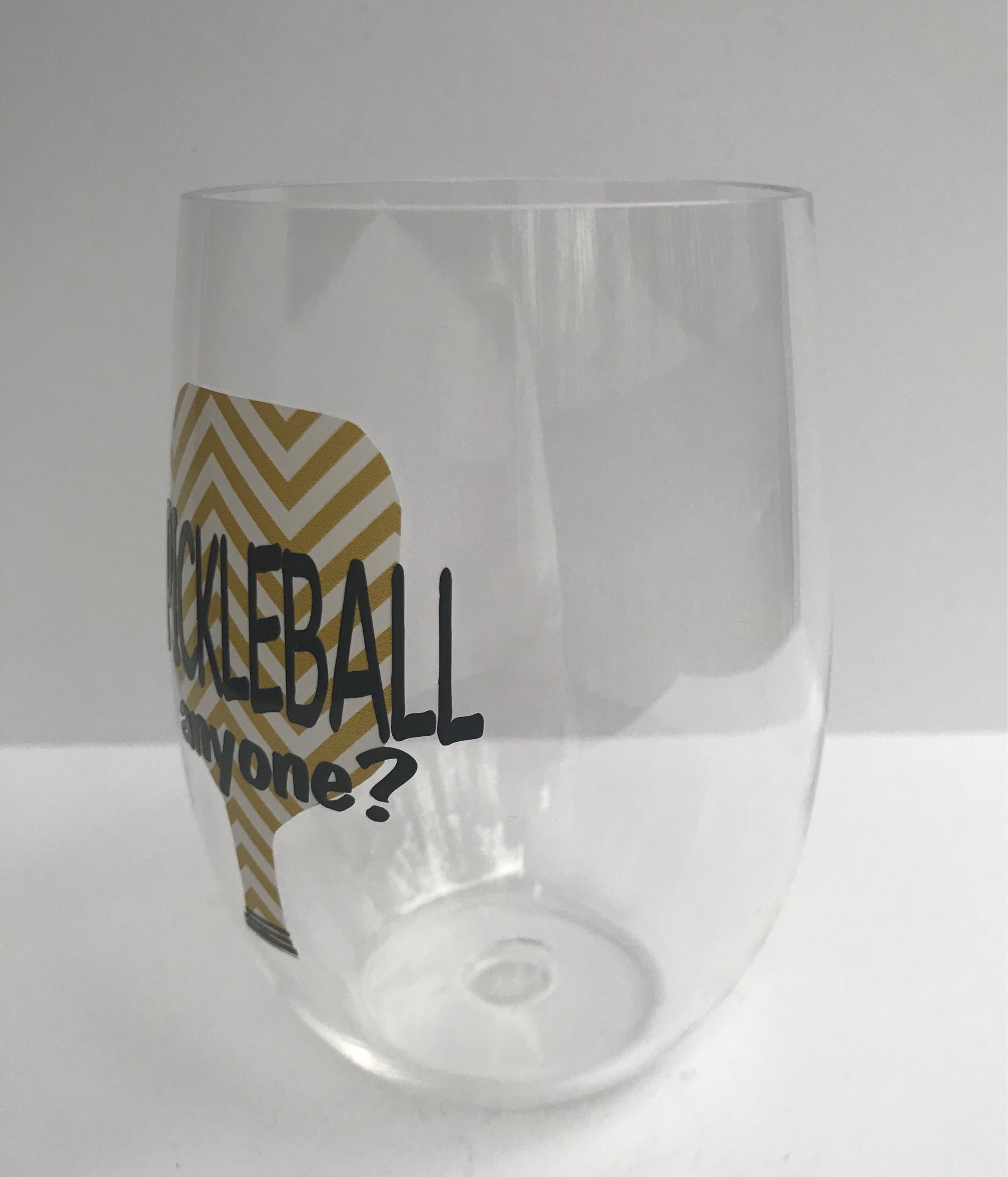 Pickleball Anyone? Wine Glass - Etsy