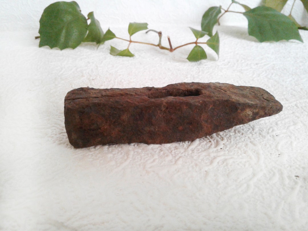 Antique Metal Rusty Iron Found Hammer Head Steampunk Art Supply Salvage ...
