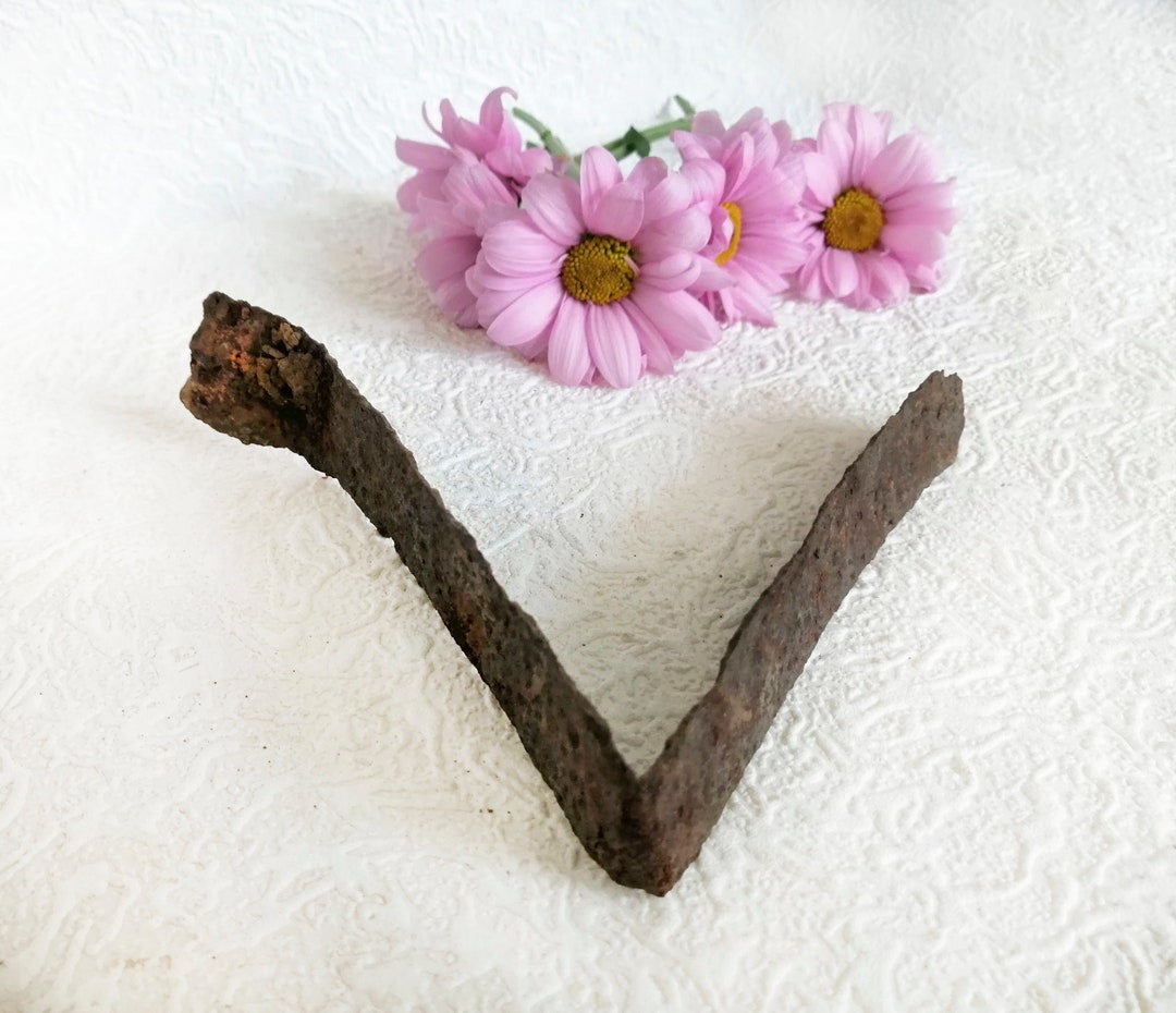 Rusty Metal for Craft Salvage V Shape Strip Piece Steampunk Art Decor ...