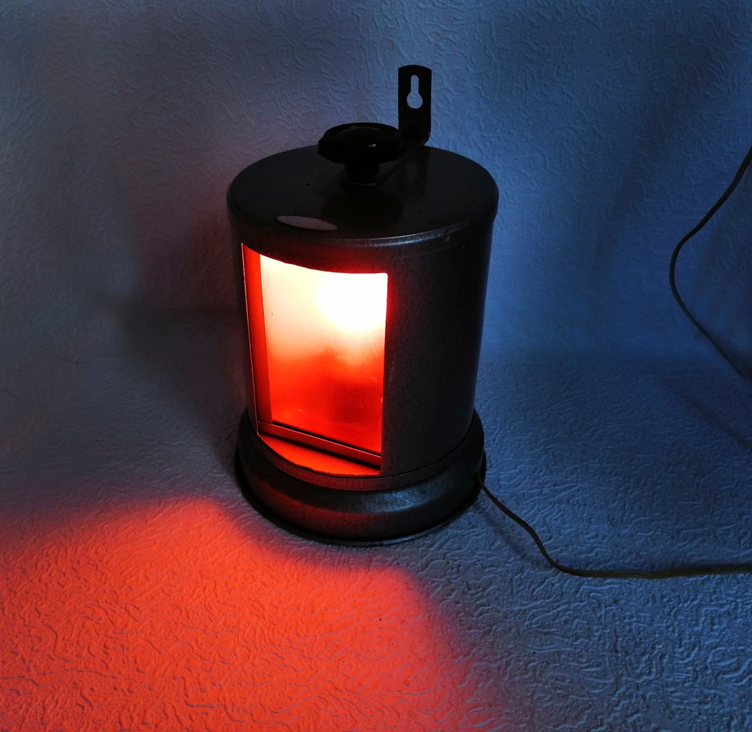 Red Light Lamp Dark Room Tool Vintage Photography Equipment Voltage ...
