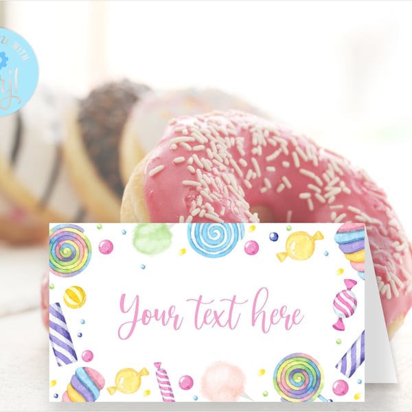 Candy Buffet Labels - Etsy