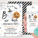 Editable Boo Bash Halloween Invitation. Halloween Party Invite. Costume ...