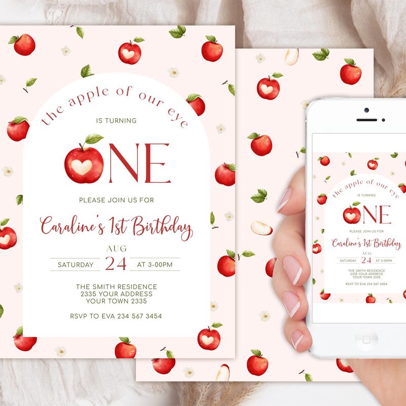 Apple Birthday - Etsy