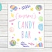 Editable Candy Bar Sign. Candy Shoppe Sign. Candy Birthday Party. Candy ...