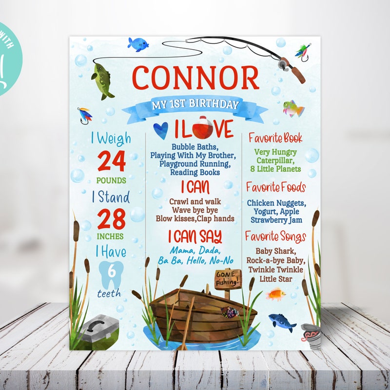 Fishing Birthday - Etsy