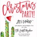 Editable Cactus Christmas Party Invitation. Christmas Party Invite ...