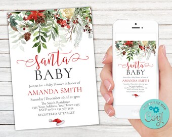 December Baby Shower Invitation - Etsy