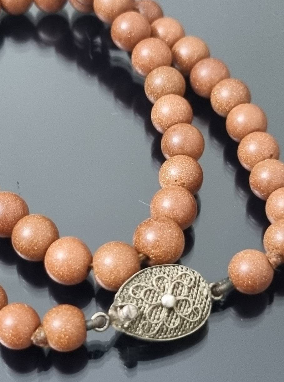 Antique 1920's Chinese Export Goldstone and Silver - Etsy