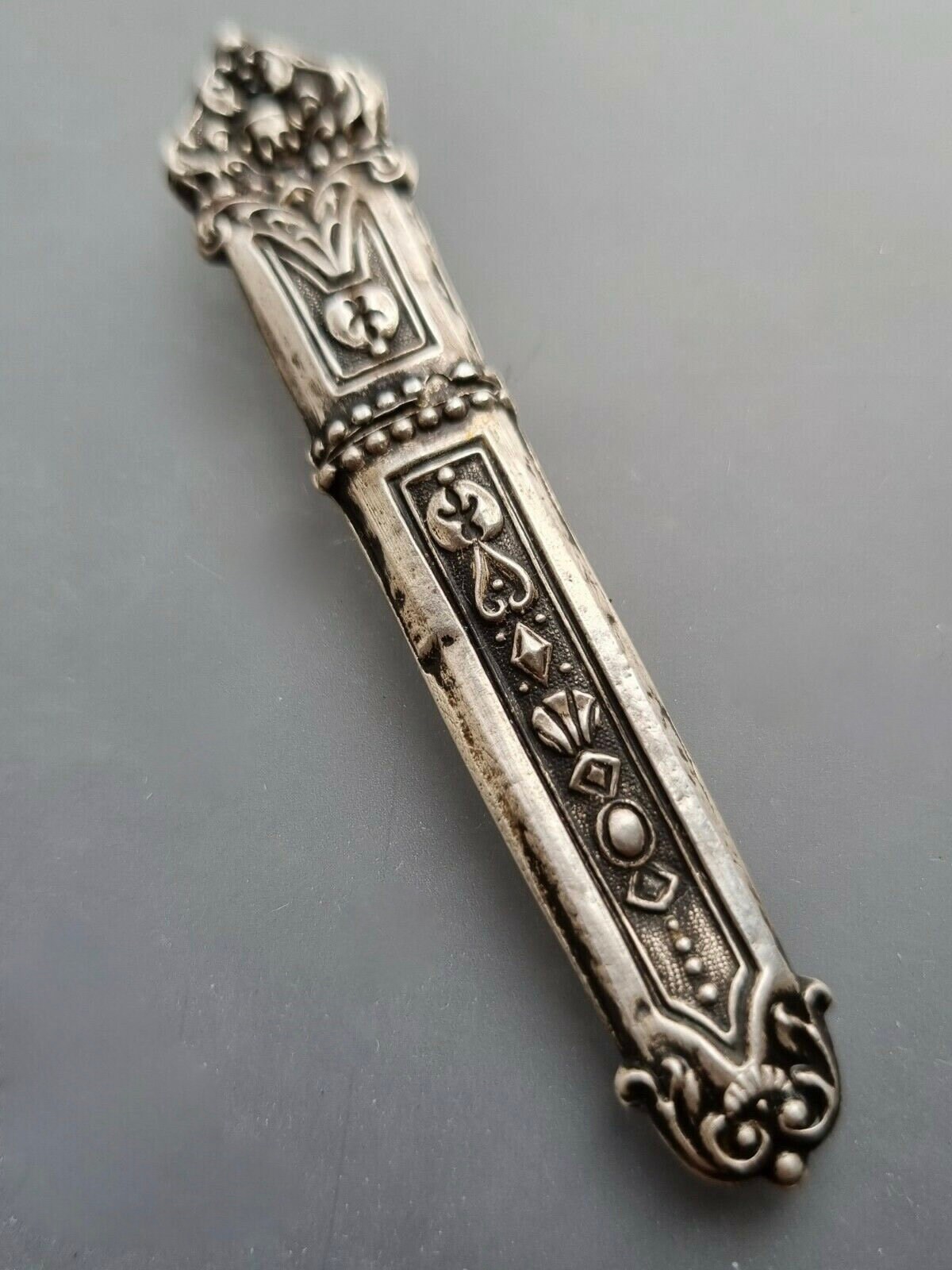 RARE Antique French Silver Art Nouveau 'green Man' - Etsy