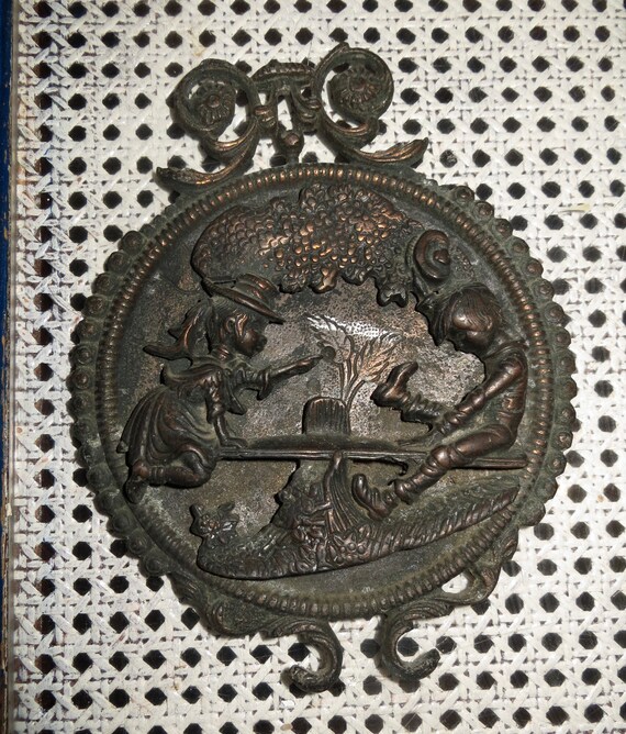 Antique EUROPEAN Late 1800's Swiss or German Copper Metal | Etsy UK