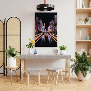 Osaka Wall Decor for Home, Japan Print Canvas Art, Osaka Cityscape ...