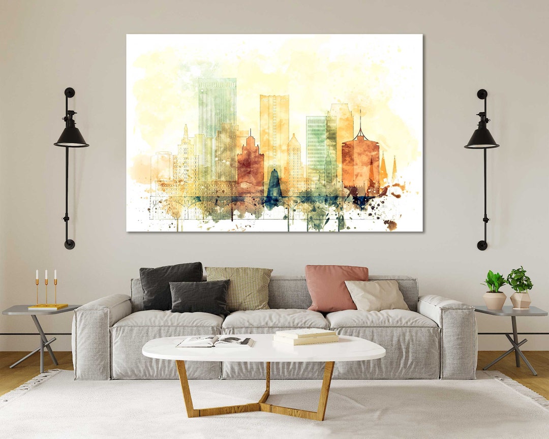 Tulsa Large Wall Art Sale Tulsa Wall Painting Decor Tulsa Wall Art for ...