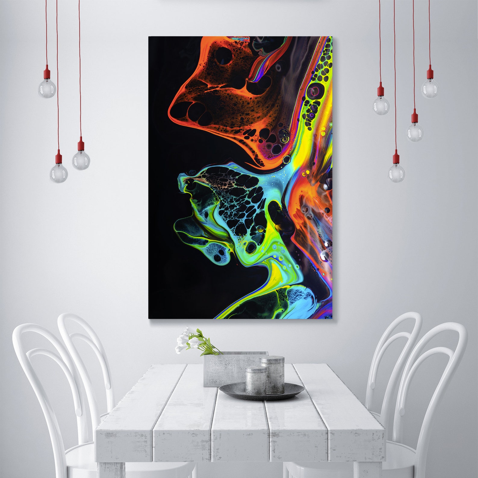 Multicolor Abstract Art for Wall Popular Abstract Art for - Etsy