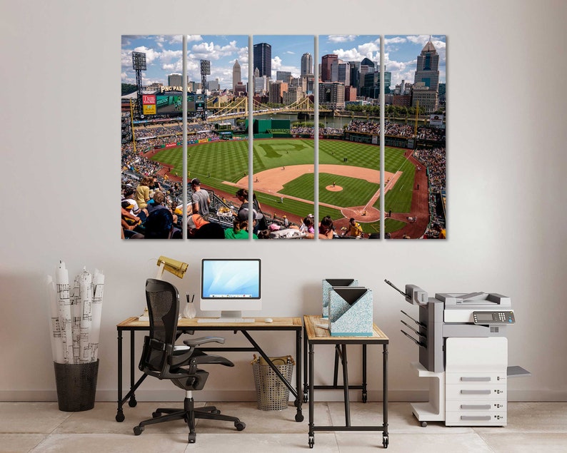 PNC Park Pittsburgh Wall Art – Baseball Stadium Print | Pennsylvania ...