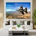 Fighter Print Canvas Military Aircraft Art Decor for Wall - Etsy