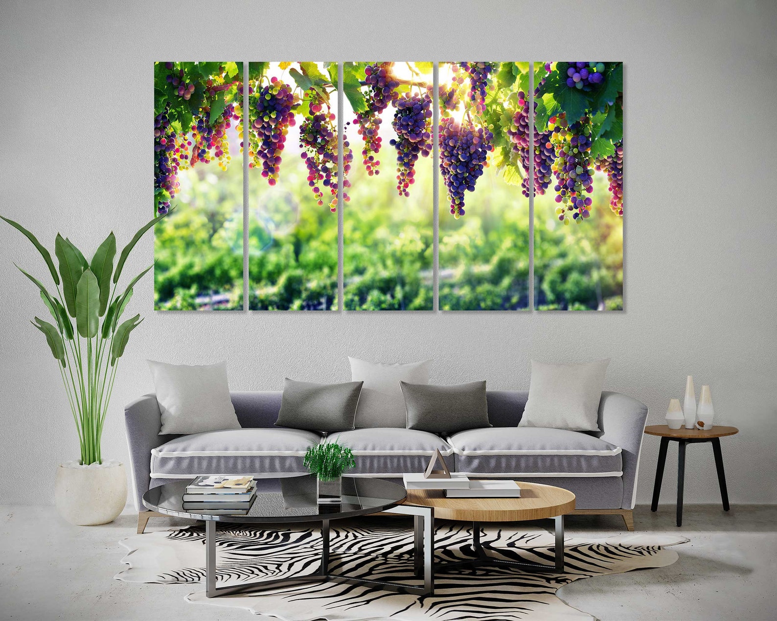 Grapes Kitchen Decor Kitchen Wall Decor Kitchen Art Kitchen Wall Art ...