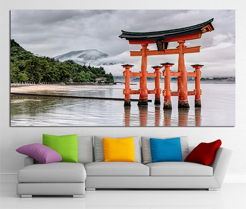Japan Large Canvas Print Wall Art Japan Wall Art Japan Canvas | Etsy