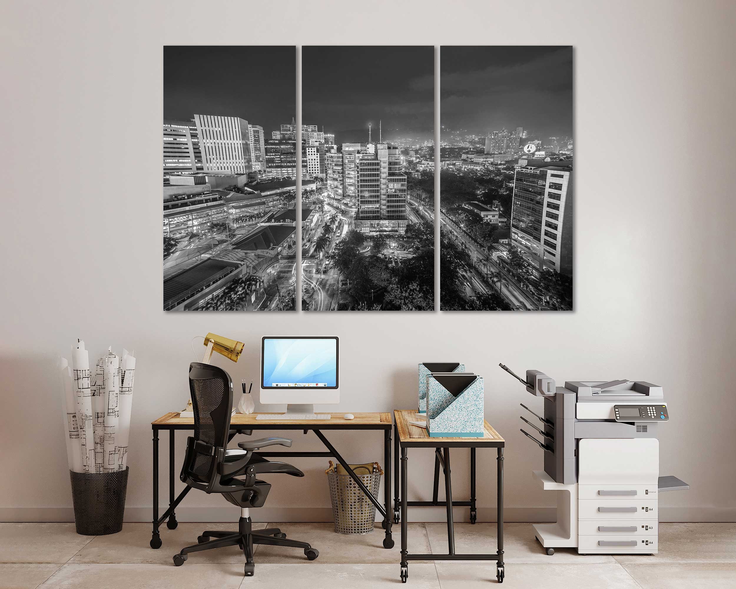 Canvas Set of Cebu City, Philippines Art Wall, Cebu Print Canvas, Cebu ...