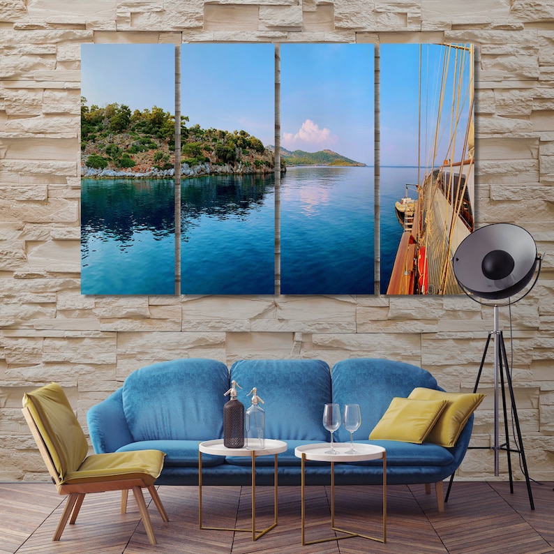 Turkey Large Canvas Print Wall Art Istanbul Wall Art Turkey | Etsy