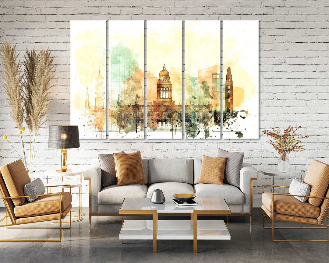 Leeds Large Wall Art Sale Leeds Wall Painting Decor Leeds Wall - Etsy