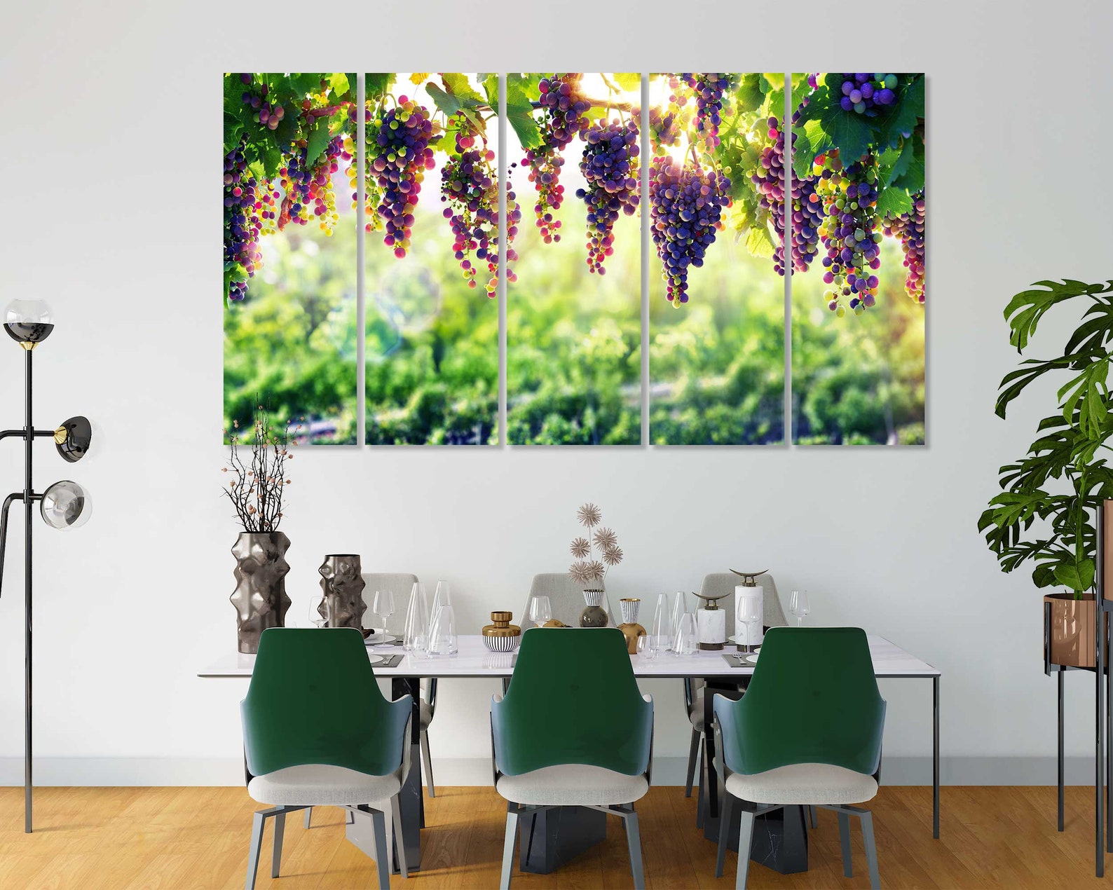 Grapes Kitchen Decor Kitchen Wall Decor Kitchen Art Kitchen Wall Art ...
