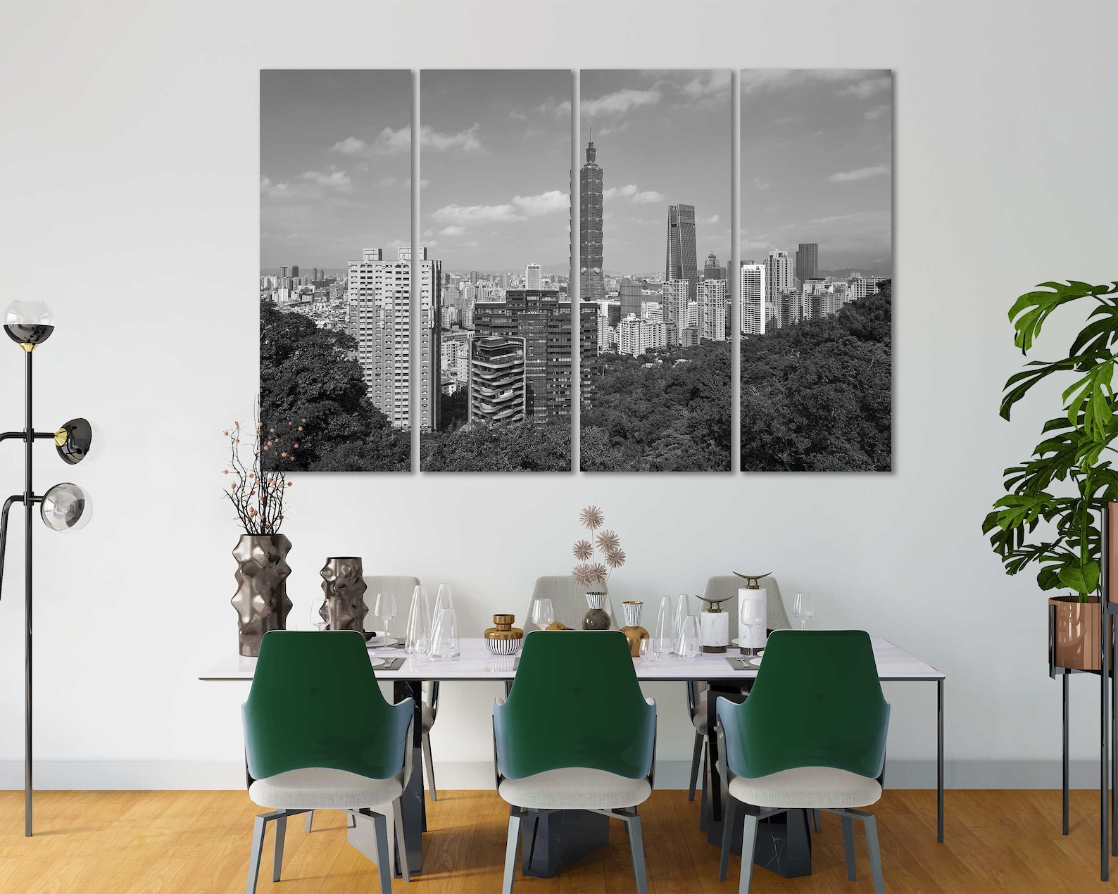 Taipei Art Taipei Wall Art Taipei Skyline Taipei Wall Decor - Etsy