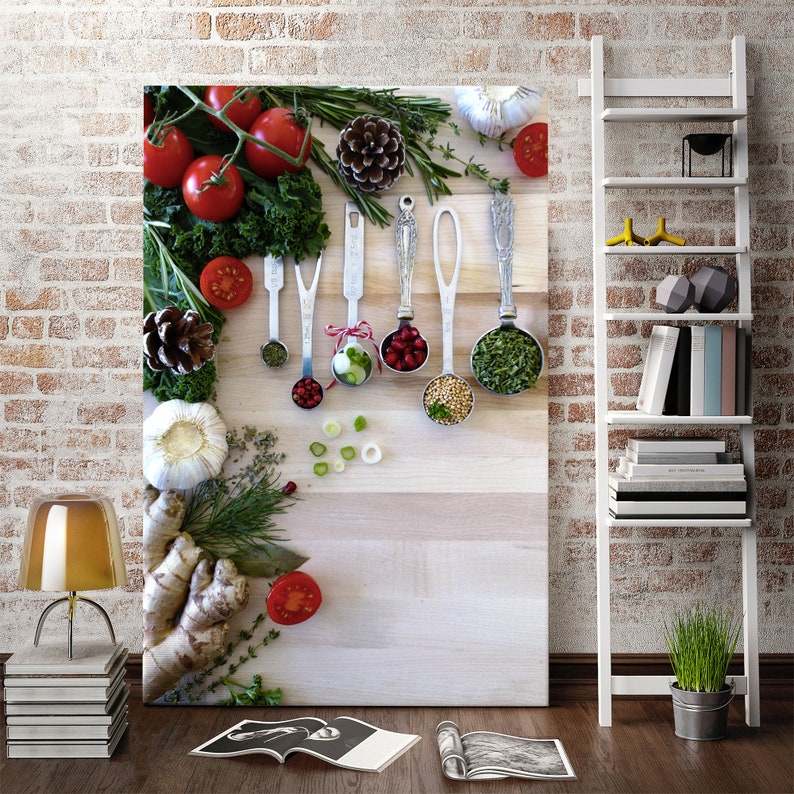 Spice Stylish Wall Art for Kitchen, Spices Wall Decor, Kitchen Wall Art ...