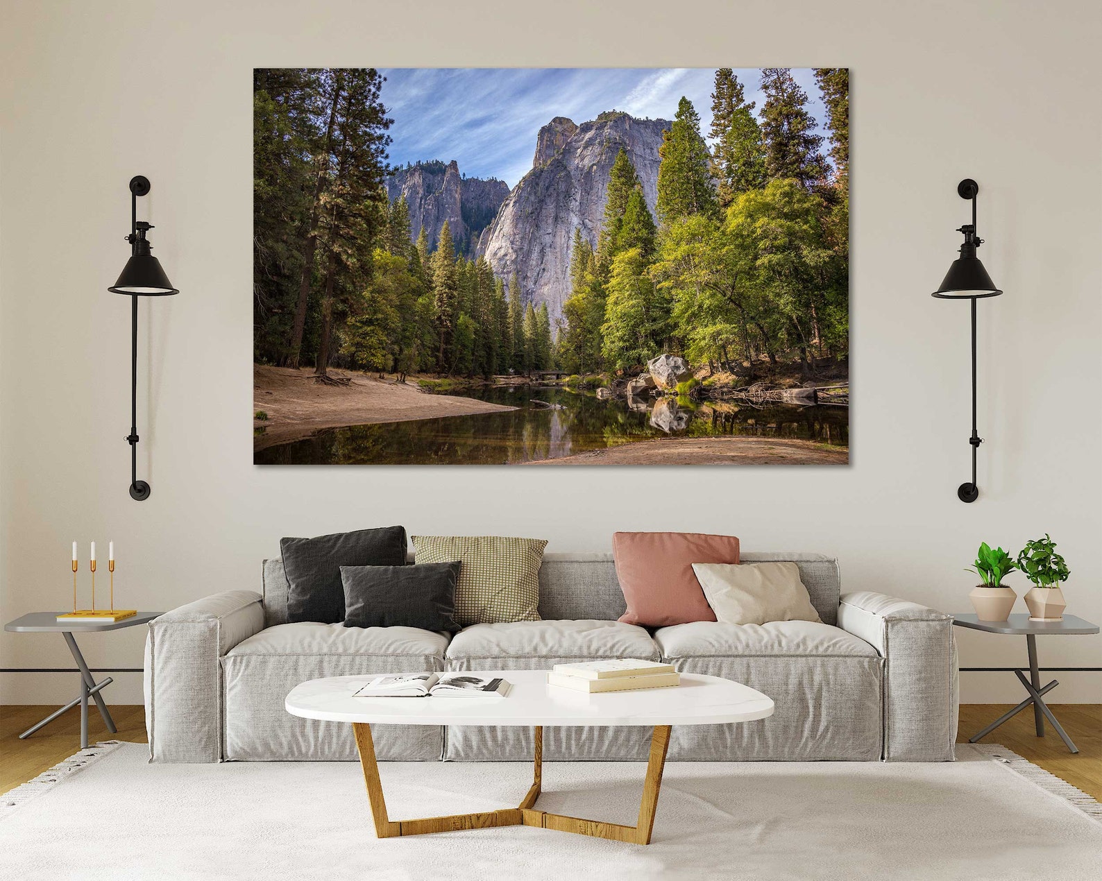 National Park Art Yosemite Wall Art Yosemite Print National Park Gift ...