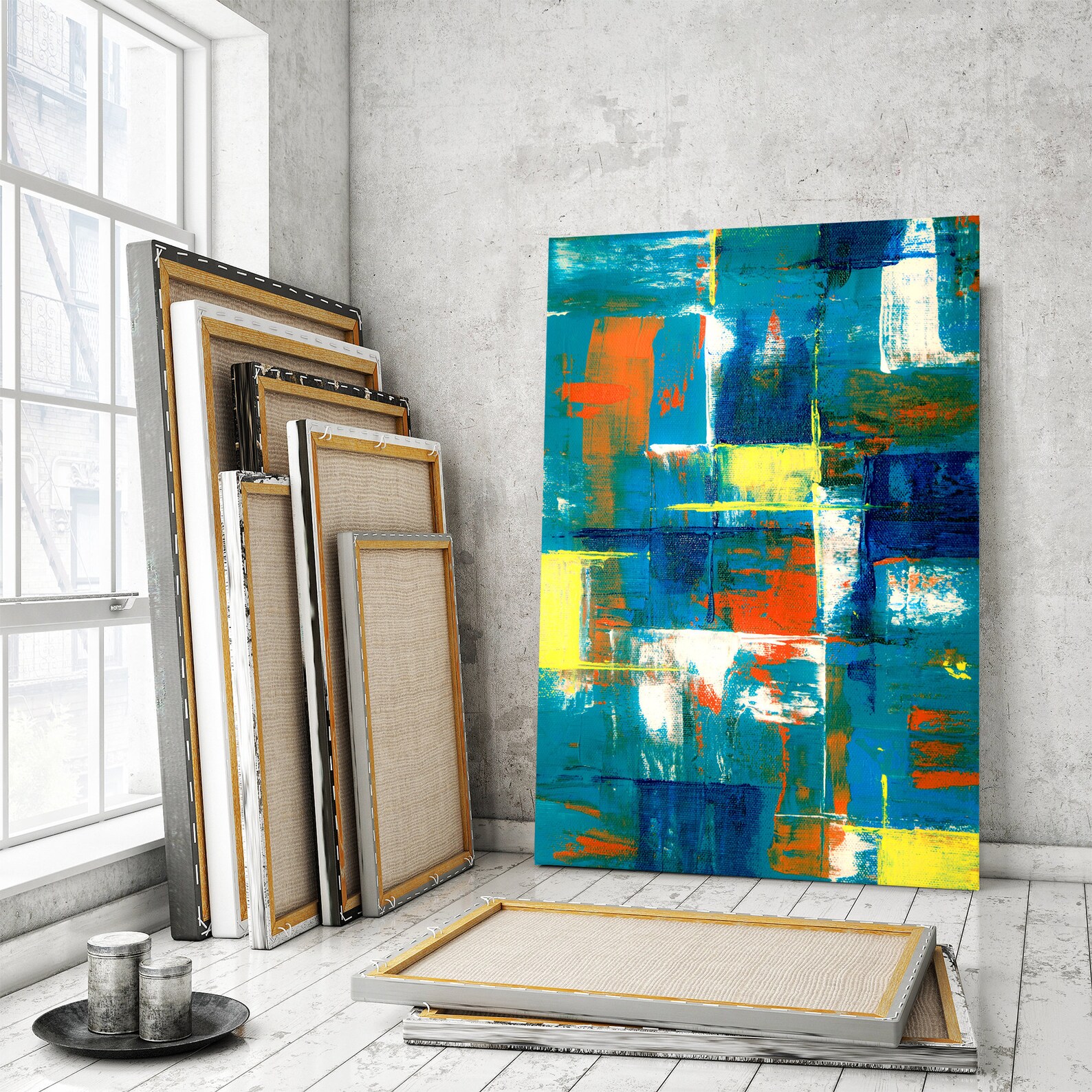 Large Wall Art Abstract Canvas Prints for Bedroom Wall Decor | Etsy