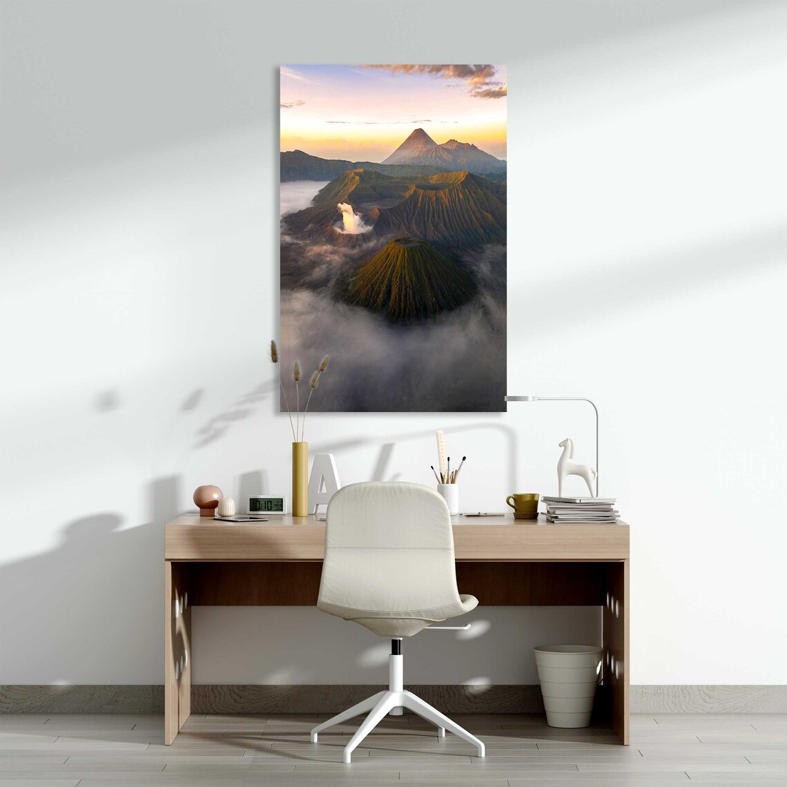 Volcanoes Print Volcanoes Landscape Volcanoes Wall Decor - Etsy