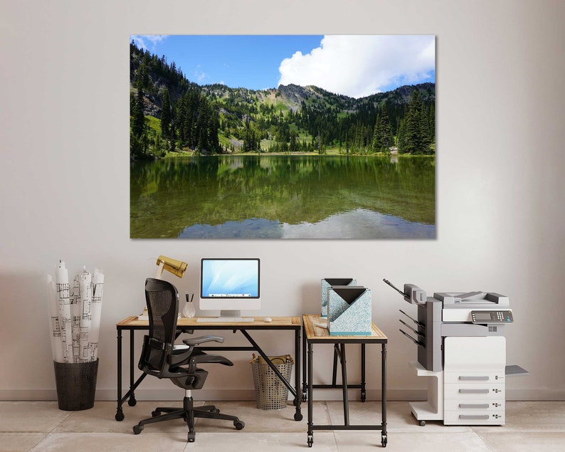 Canvas Set of Chinook Pass Print Wall Art Washington Nature - Etsy