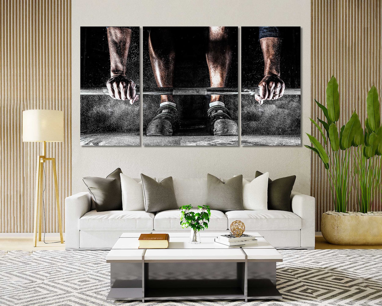 Gym Canvas Prints Wall Art Crossfit Canvas Art for Wall Decor Gym ...