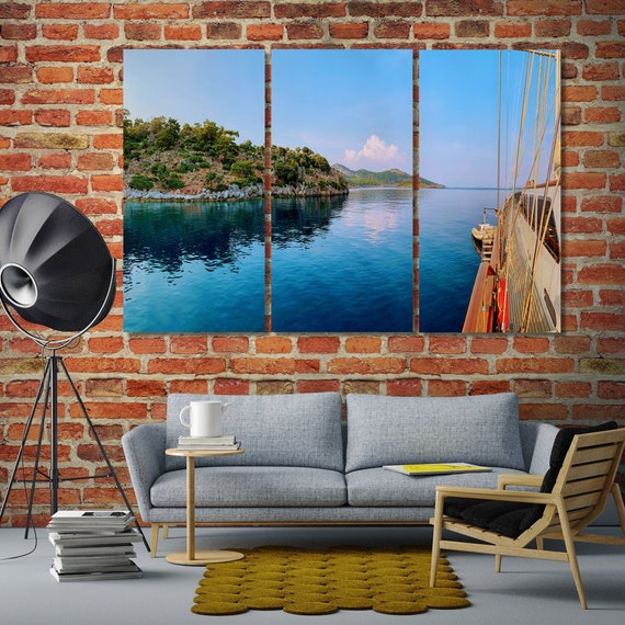 Turkey Large Canvas Print Wall Art Istanbul Wall Art Turkey | Etsy