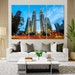 Canvas Set of Kuala Lumpur, Malaysia Modern Wall Decorations, Kuala ...