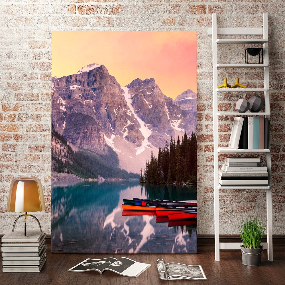 Canvas Art of Banff National Park | Etsy