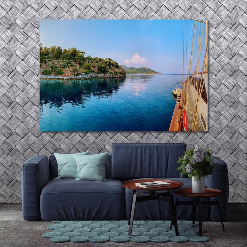 Turkey Large Canvas Print Wall Art Istanbul Wall Art Turkey | Etsy