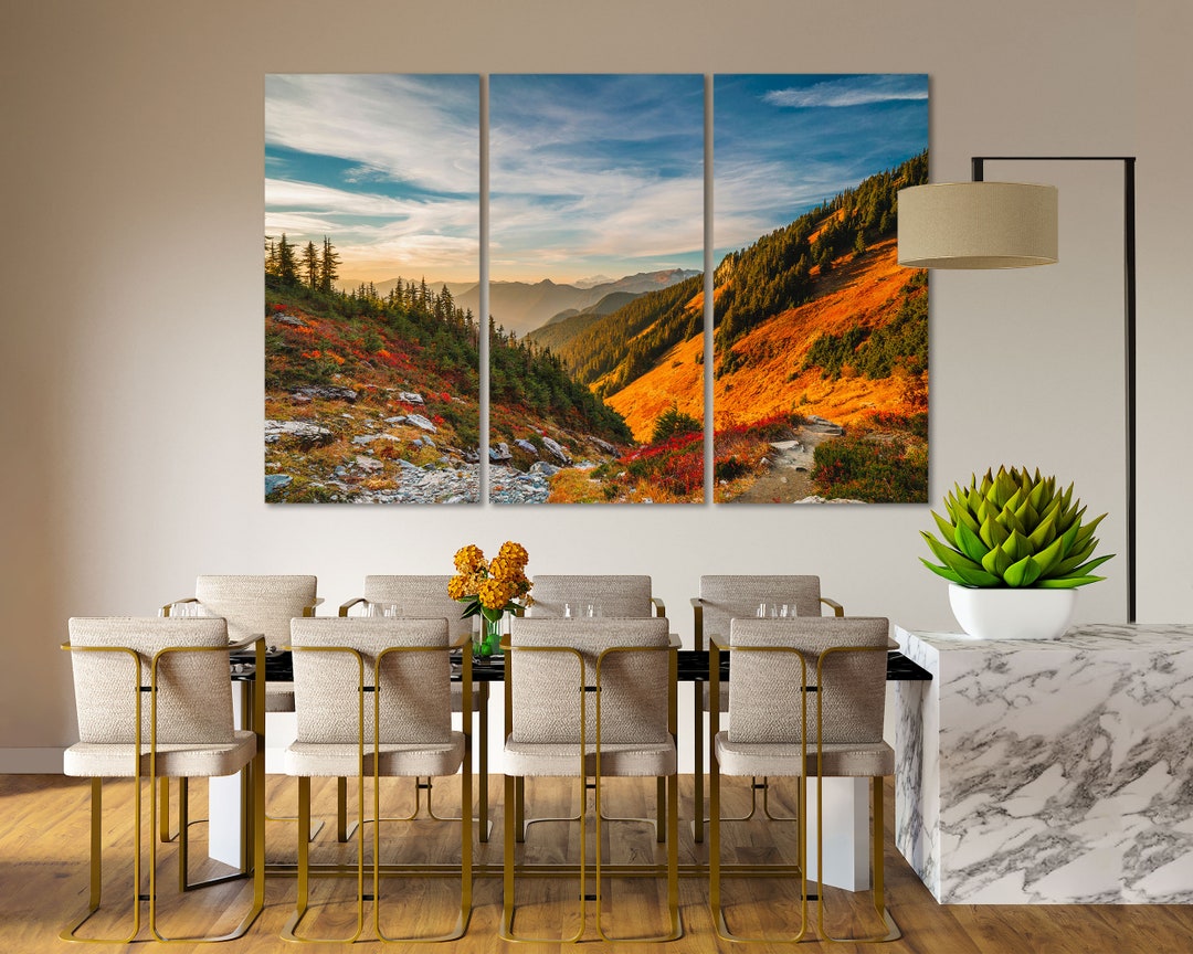 Mount Baker Living Room Wall Decor Ideas, Washington Mountains Pictures ...