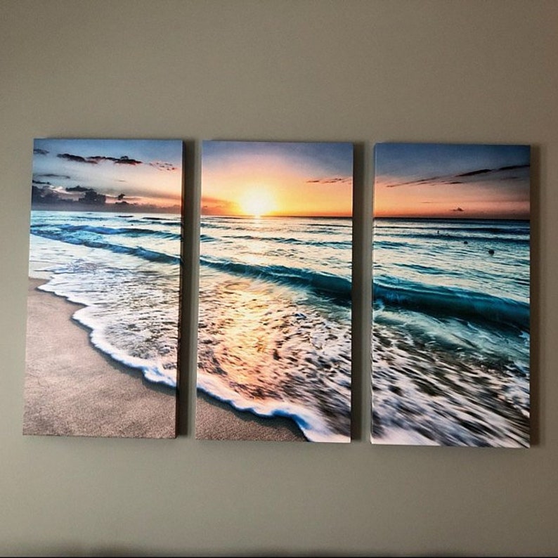 Surf Print Surfboard Canvas Art Surfboard Wall Art Surfboard | Etsy