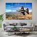 Fighter Print Canvas Military Aircraft Art Decor for Wall - Etsy