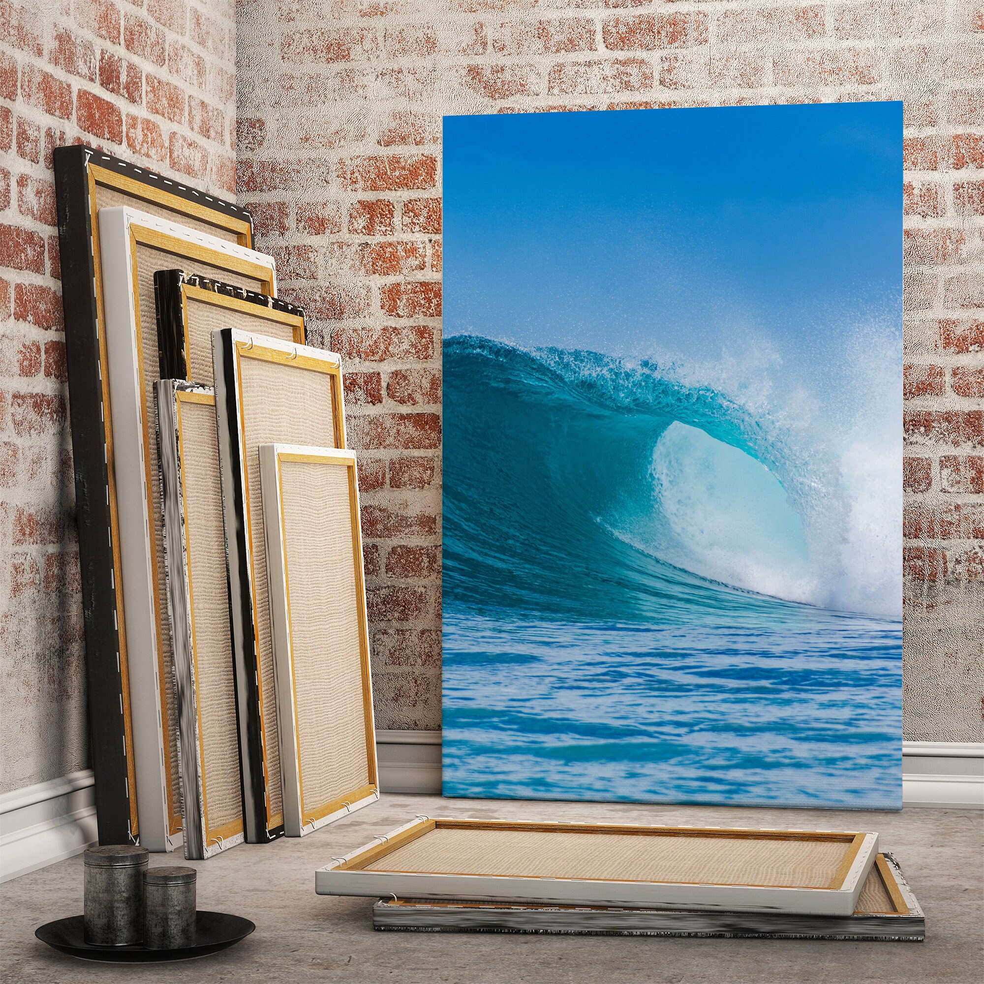 Waves Coastal Decor Coastal Wall Art Ocean Water Beach Wall Art Sea ...