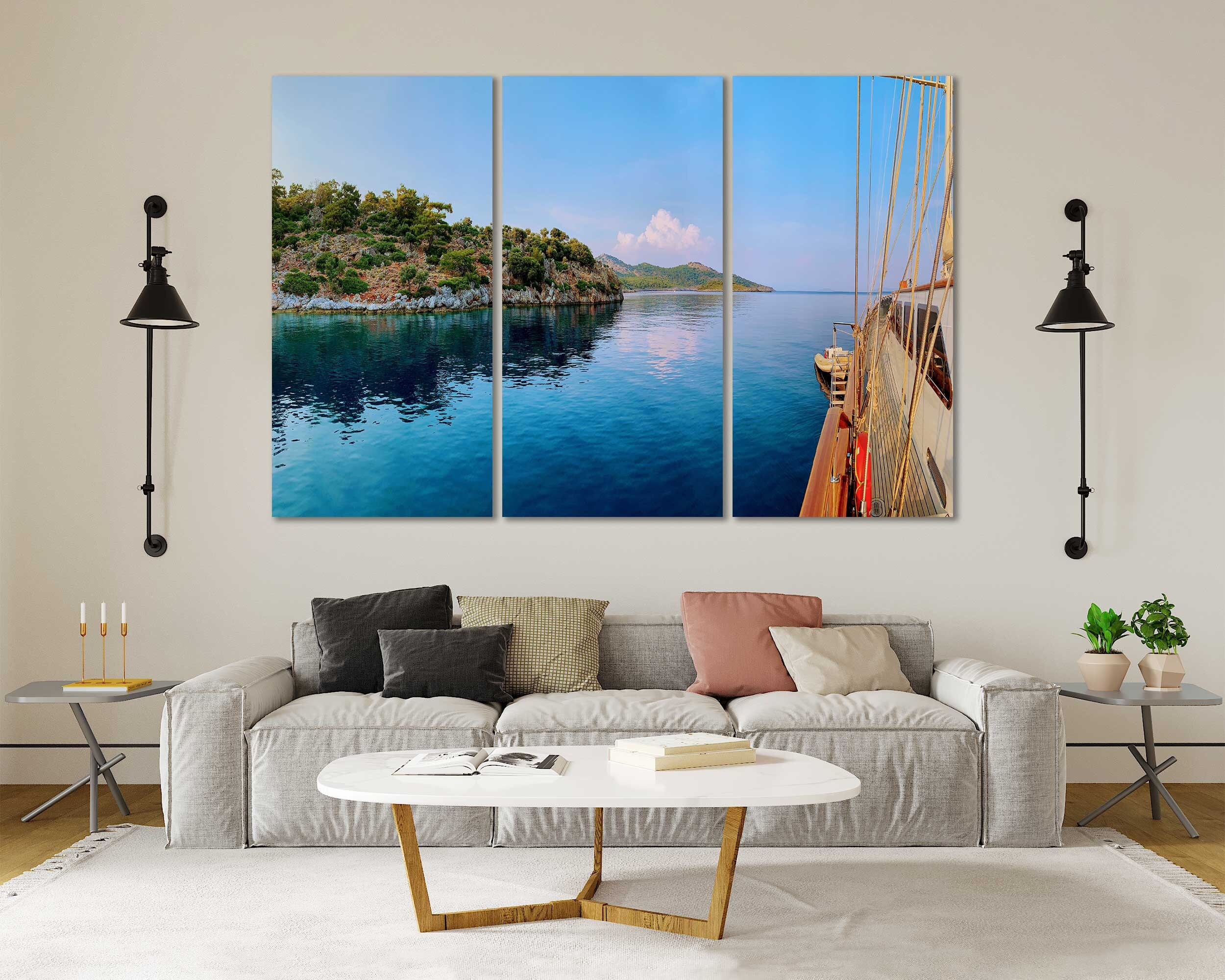 Turkey Large Canvas Print Wall Art Istanbul Wall Art Turkey | Etsy