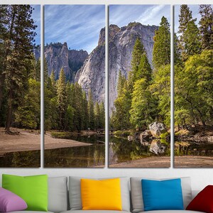 National Park Art Yosemite Wall Art Yosemite Print National | Etsy