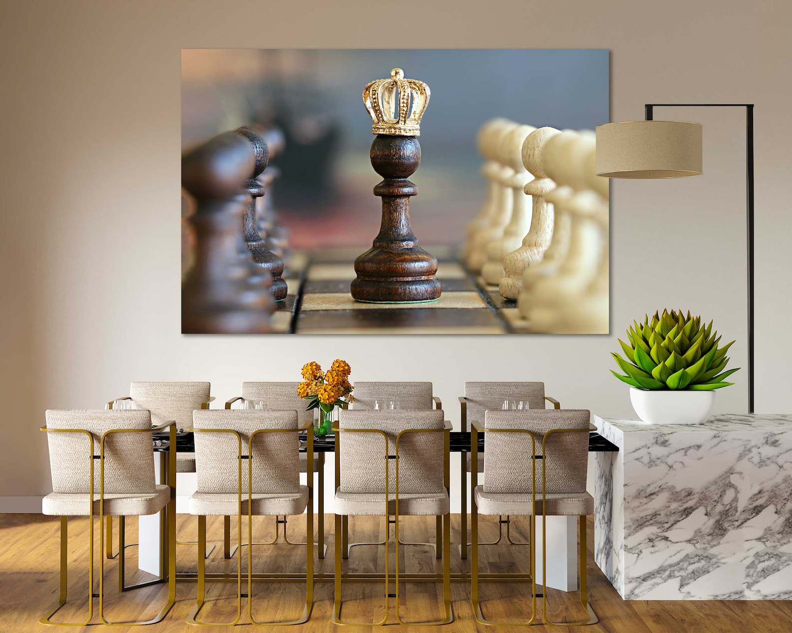 Chess Canvas Wall Art Chess Multi Panel Wall Decor for Home - Etsy
