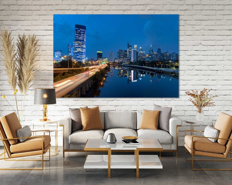 Canvas Set of Philadelphia City Pennsylvania Wall Decor - Etsy