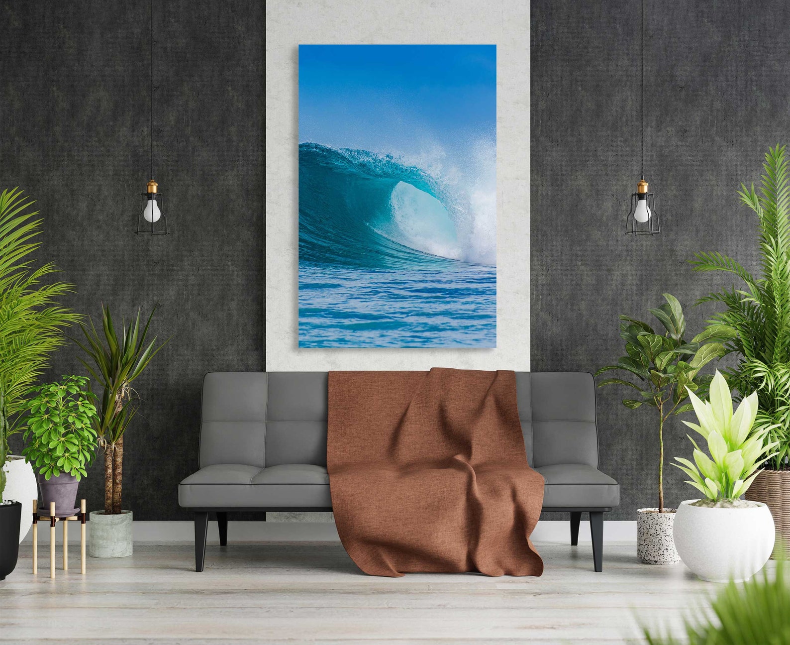 Waves Coastal Decor Coastal Wall Art Ocean Water Beach Wall | Etsy