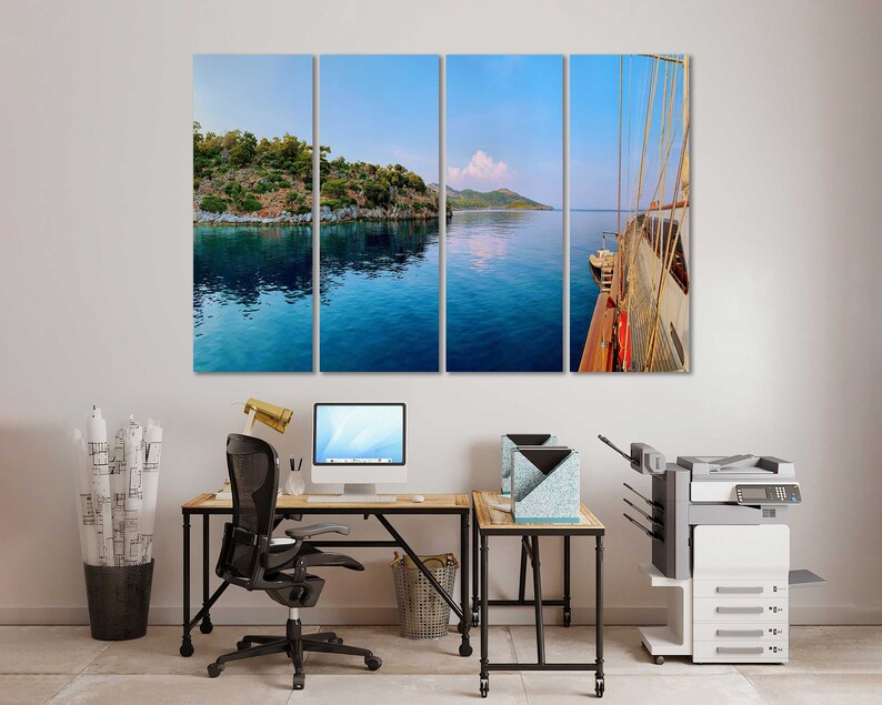 Turkey Large Canvas Print Wall Art Istanbul Wall Art Turkey Canvas Art ...