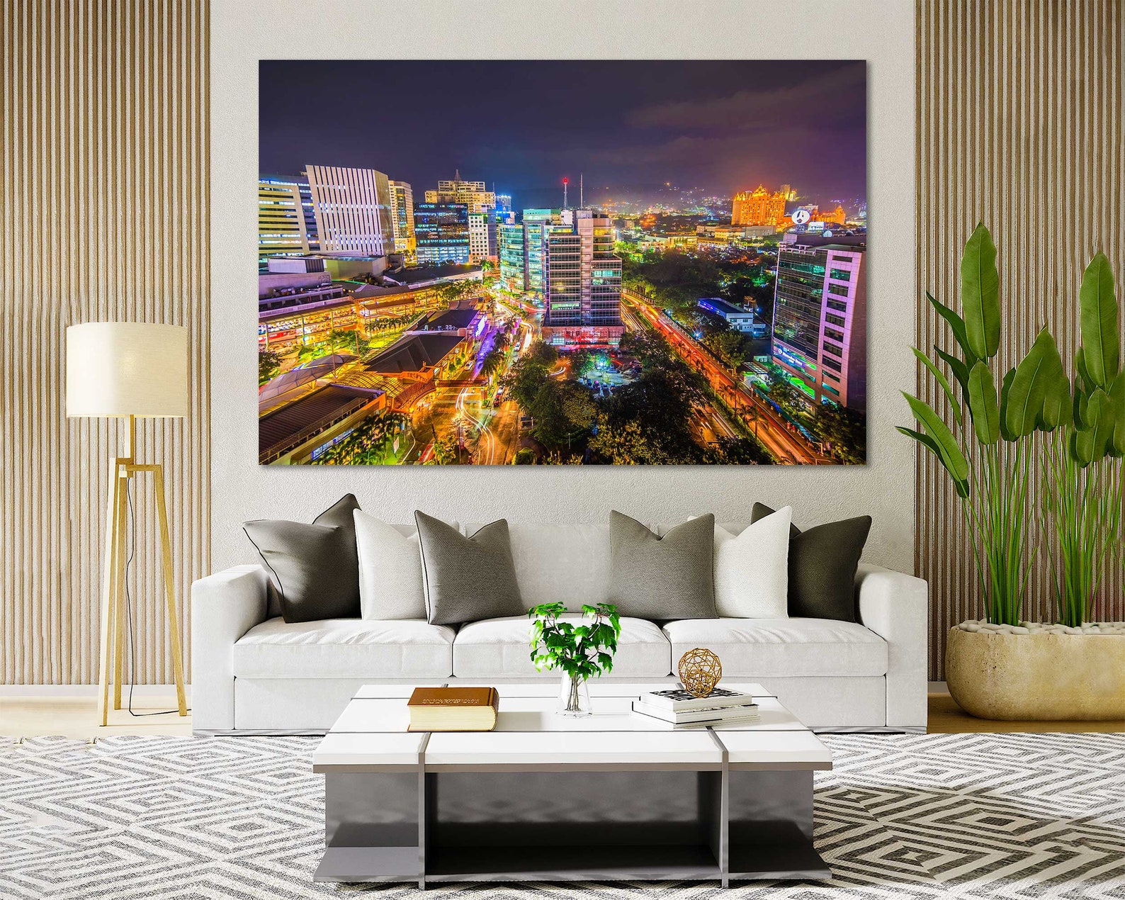 Canvas Set of Cebu City, Philippines Art Wall, Cebu Print Canvas, Cebu ...