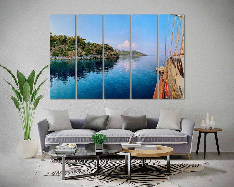 Turkey Large Canvas Print Wall Art Istanbul Wall Art Turkey Canvas Art ...