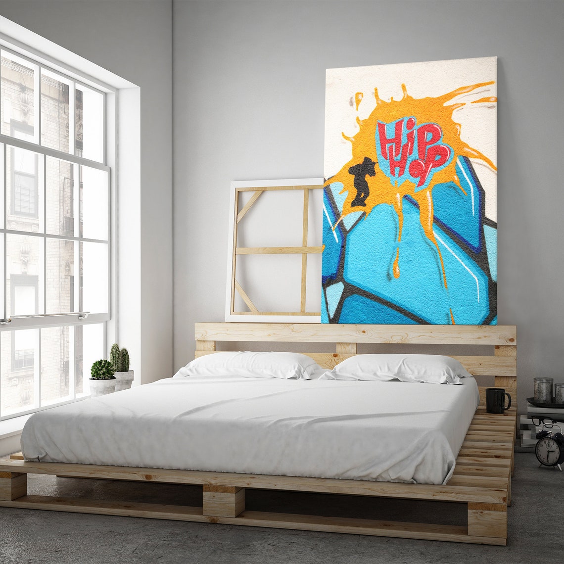 Graffiti Hip Hop Wall Art Graffiti Wall Canvas Art - Etsy